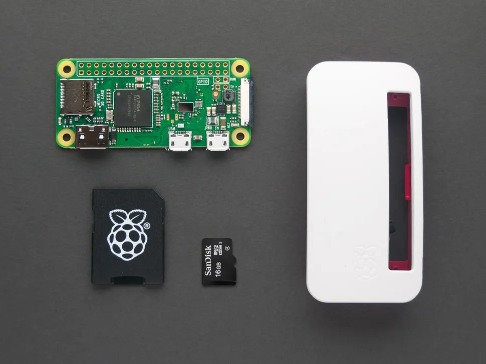 Raspberry Pi Zero W Basic Kit - Thingbits