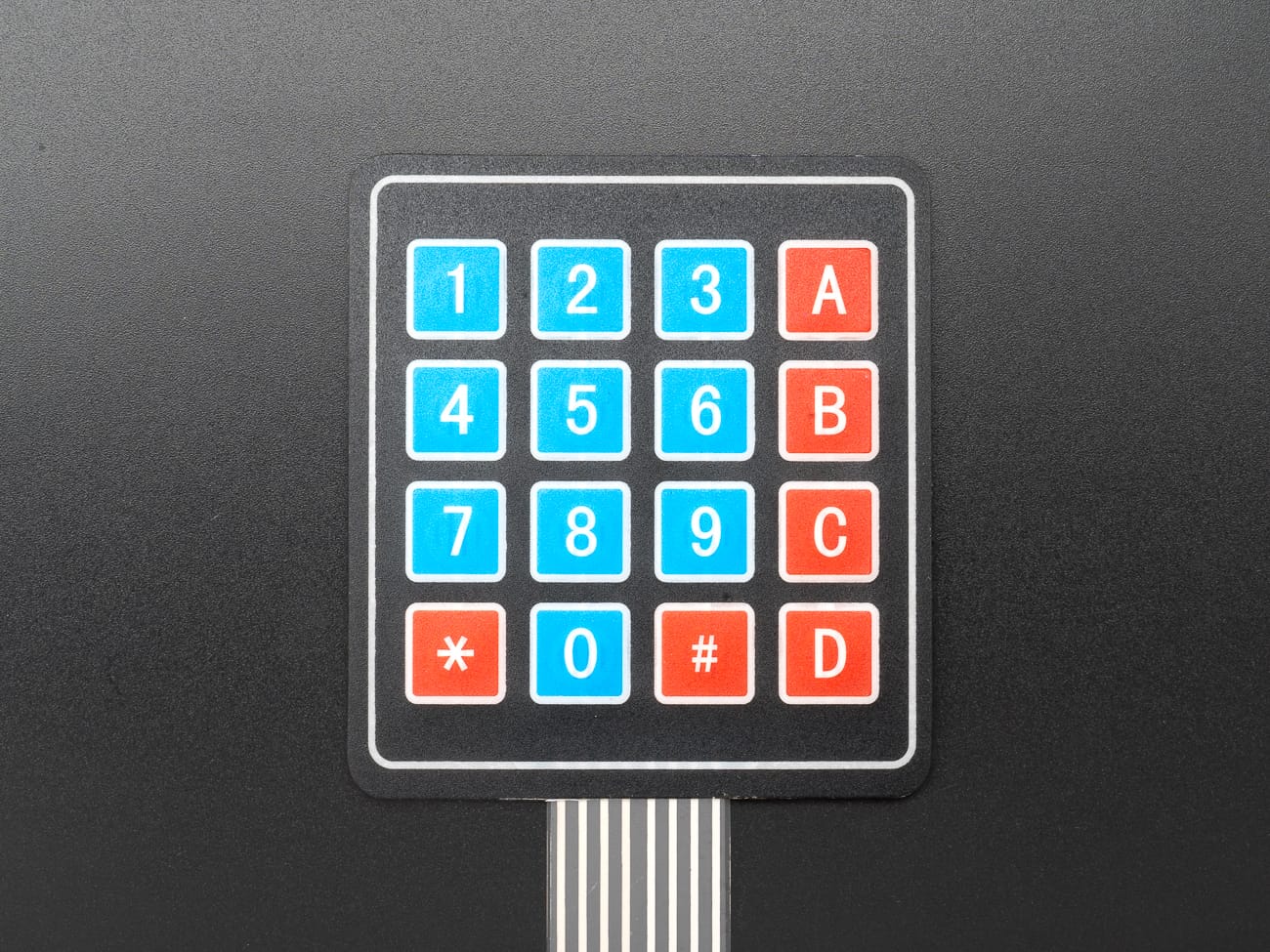 4x4 Membrane Matrix Keypad - 16 Keys - Thingbits