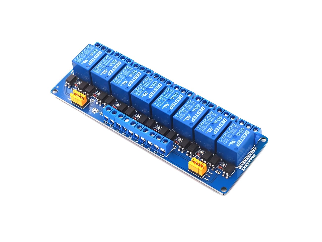 8 Channel 10A Relay Module - Thingbits